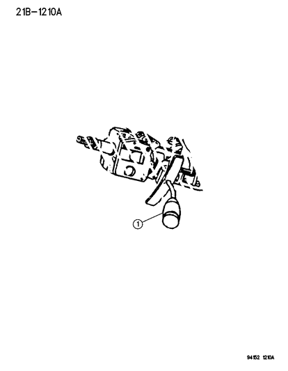 Lever - Column Shift & Indicator - 1994 Dodge Grand Caravan