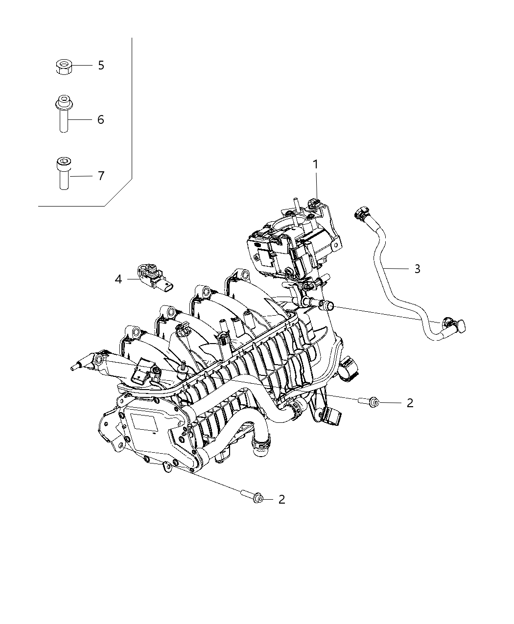 68271059AA - Genuine Mopar Sensor-Air Temperature