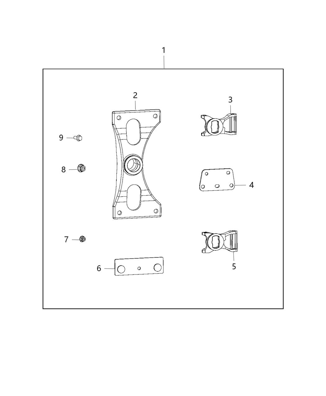 82213981AC - Genuine Mopar HITCH-TRAILER TOW