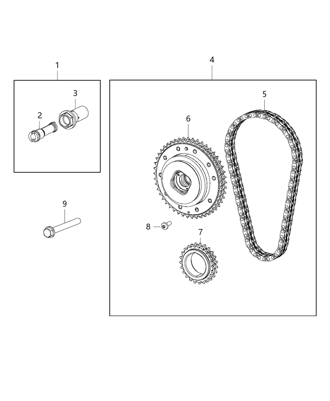 5038303AA - Genuine Mopar Connector