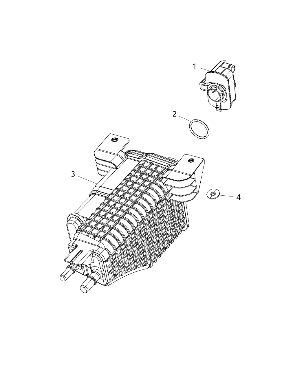 68350418AA - Genuine Mopar Vapor