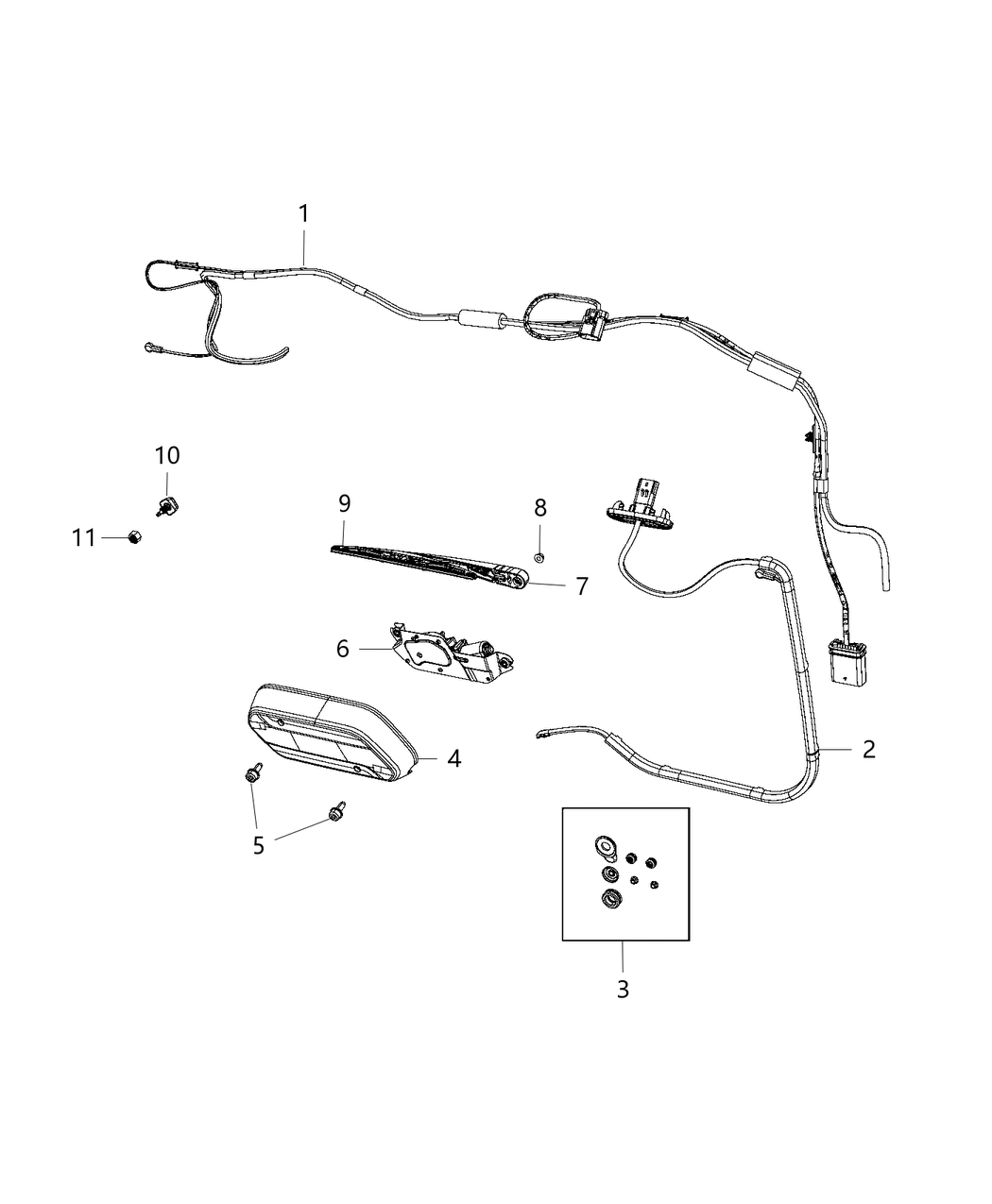 68413492AA - Genuine Mopar Wiring