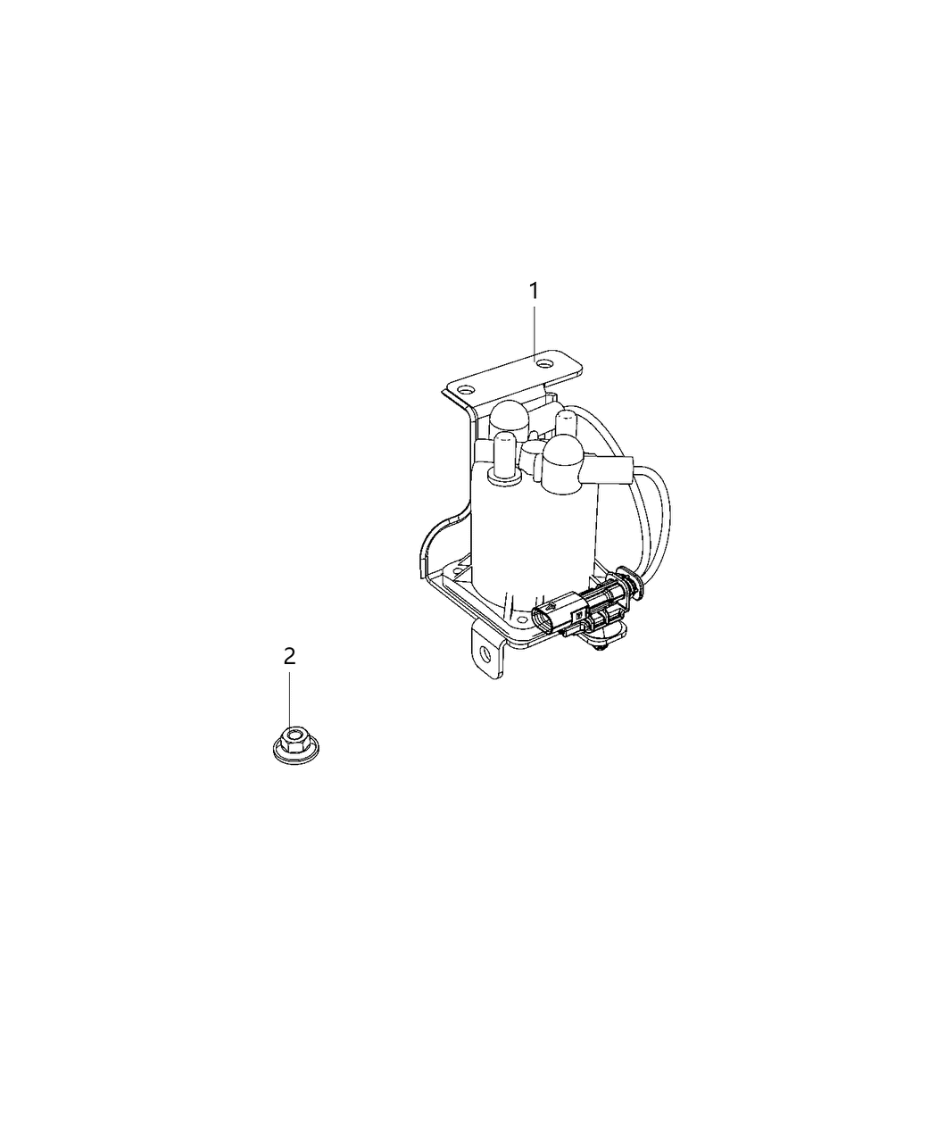 68393978AB - Genuine Mopar Relay