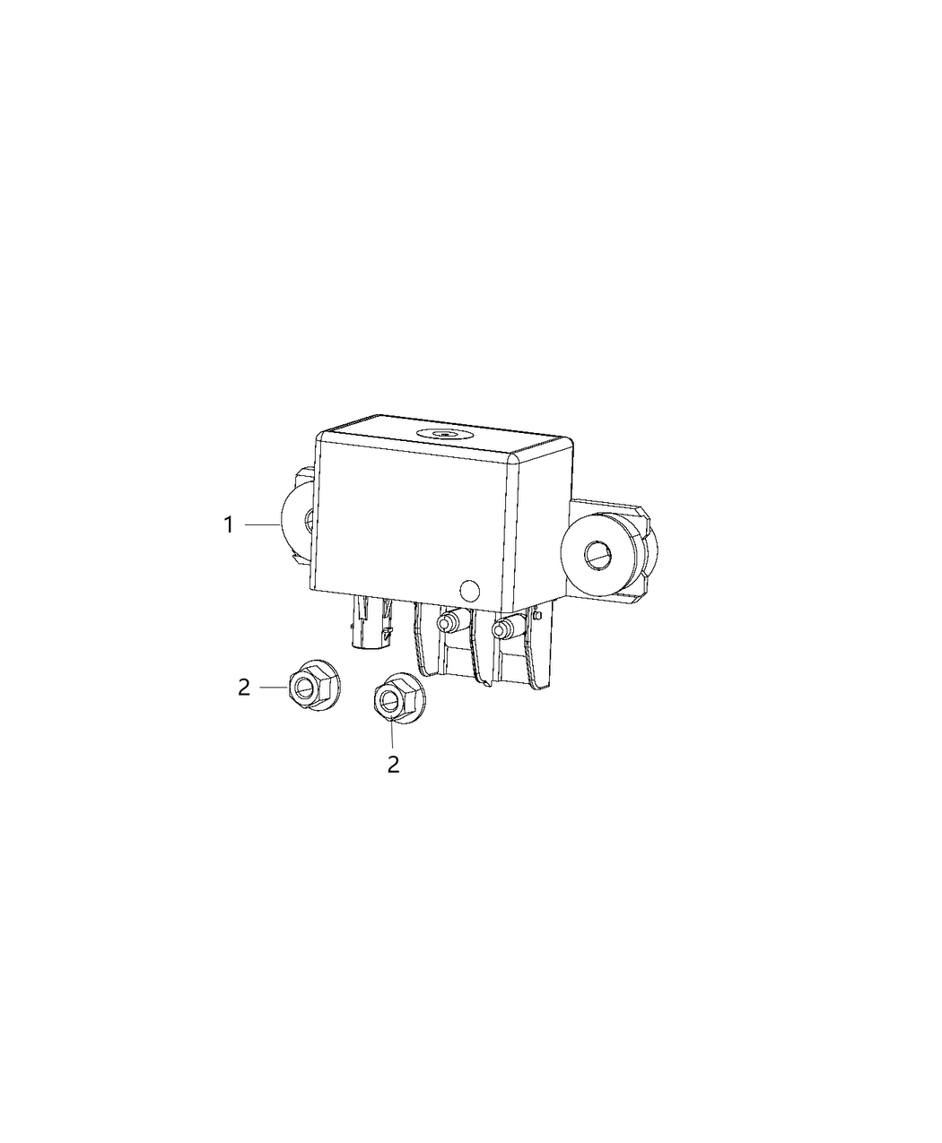 56029766AB - Genuine Mopar Electrical Relay