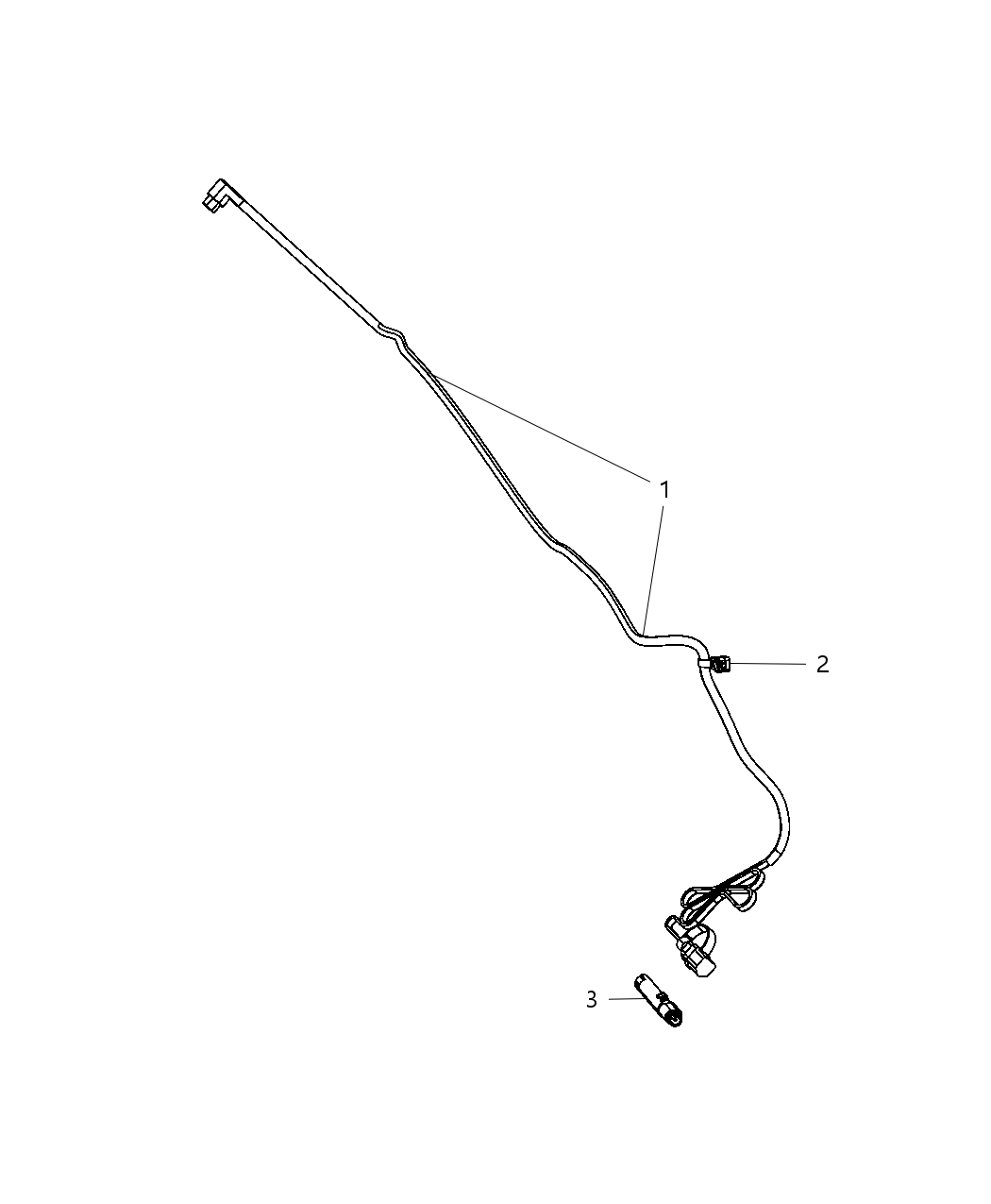 68104440AC - Genuine Mopar Wiring-Engine Block Heater