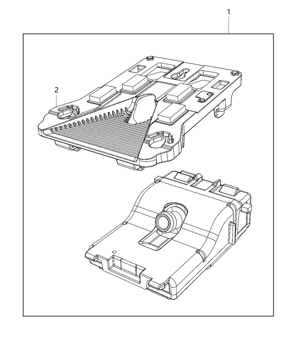 68456807AA - Genuine Mopar Camera-Forward Facing