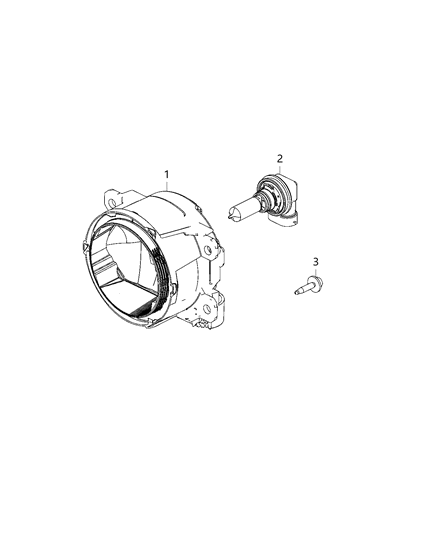 Lamps, Front, Park, Turn, Side Marker And Fog - 2021 Jeep Compass