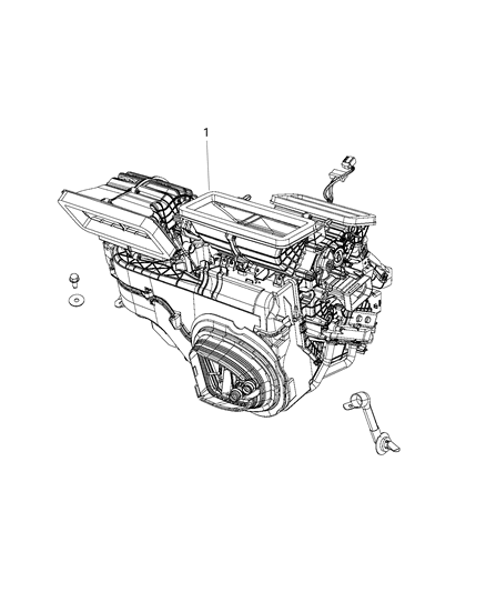 HVAC Unit - 2016 Ram ProMaster City