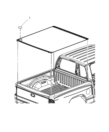 Tonneau Cover of Labels - 2003 Dodge Ram 3500