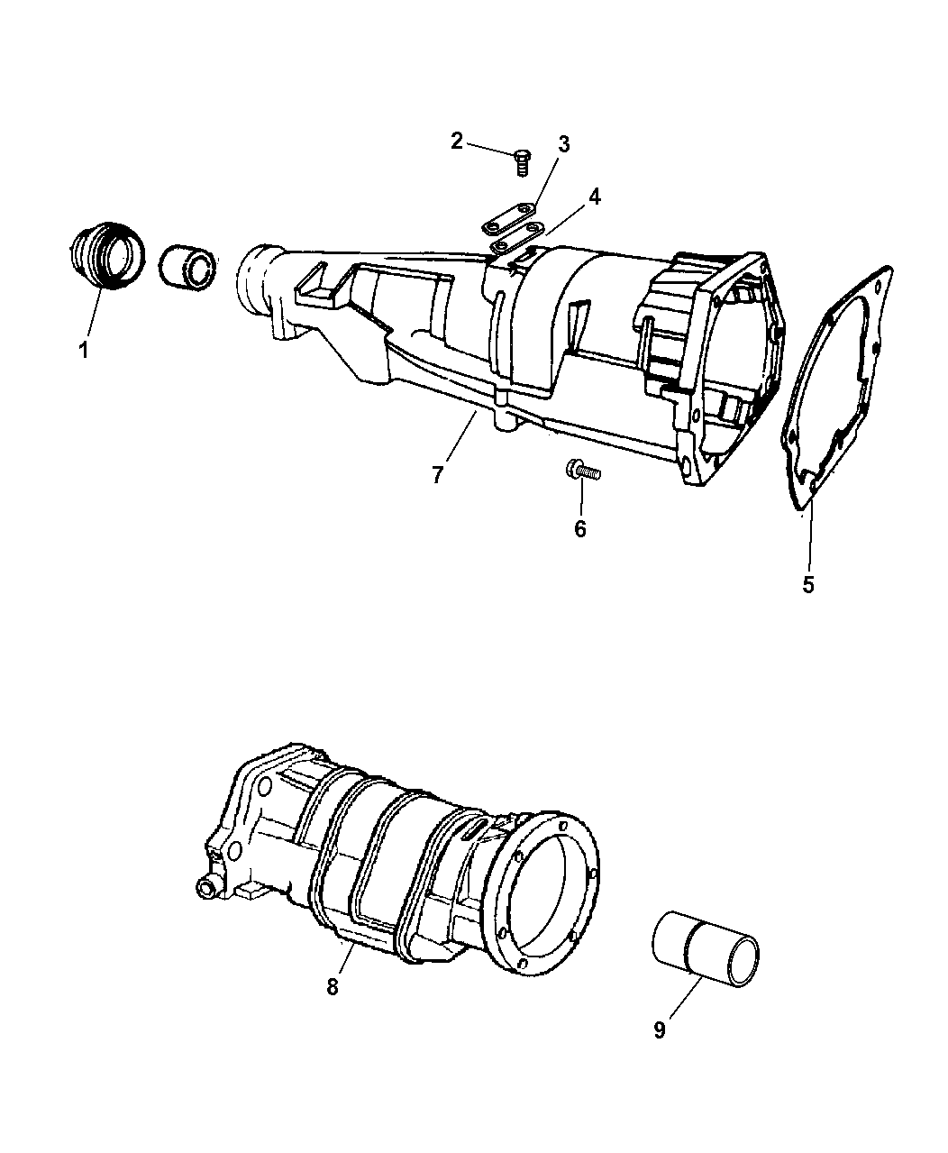 4797342 - Genuine Mopar EXTENSION-TRANSFER CASE