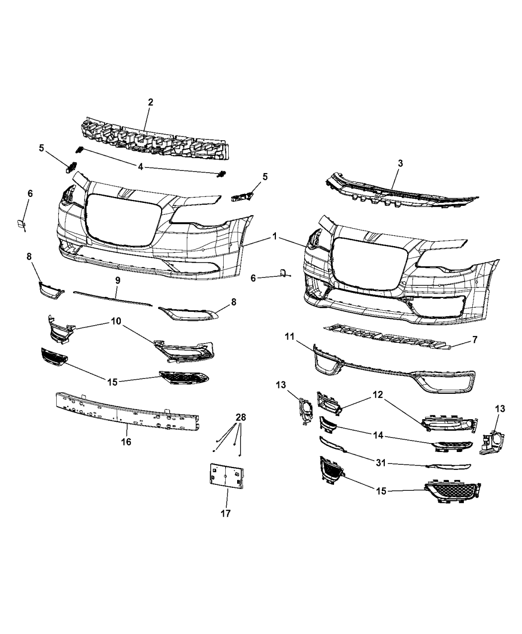 68227211AC - Genuine Mopar PANEL-CLOSE OUT