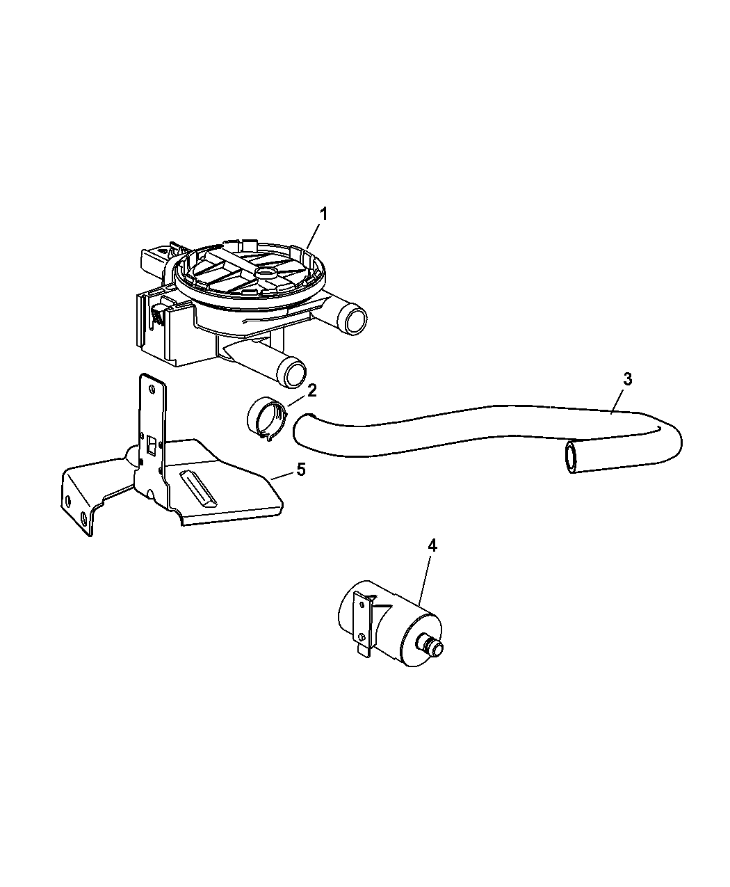 2004 Dodge Dakota Leak Detection Pump - Mopar Parts Giant