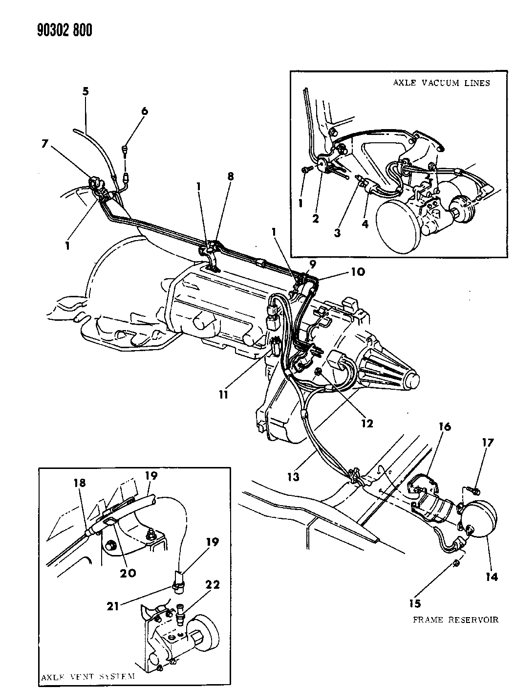 1993 Dodge Dakota Disconnect Assy - Front Axle