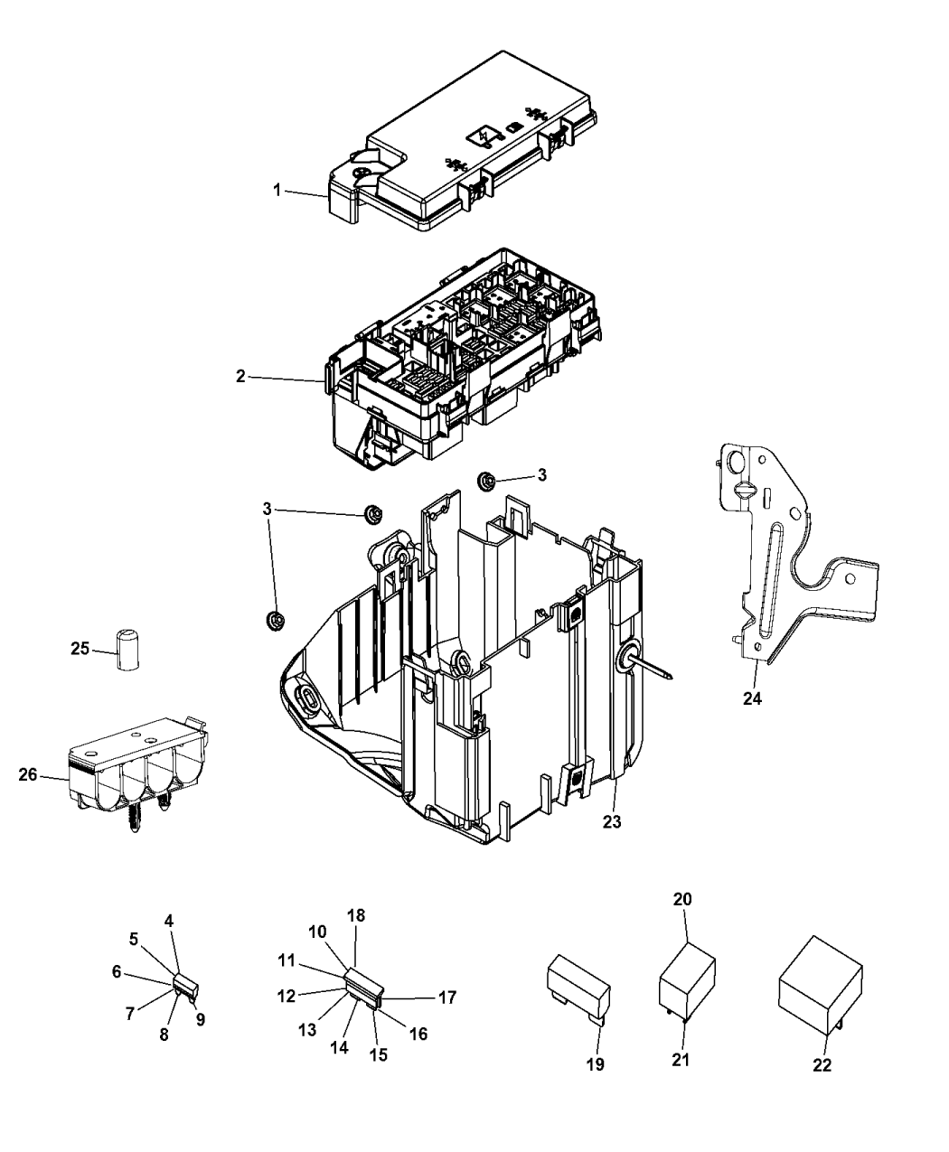 68148874AA - Genuine Mopar BREAKER-CIRCUIT