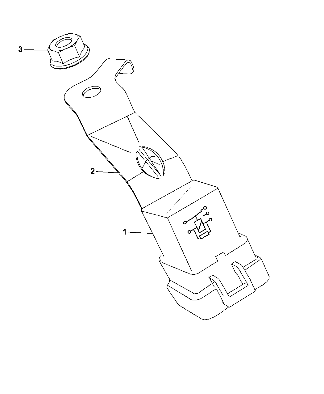 68086357AA - Genuine Mopar RELAY