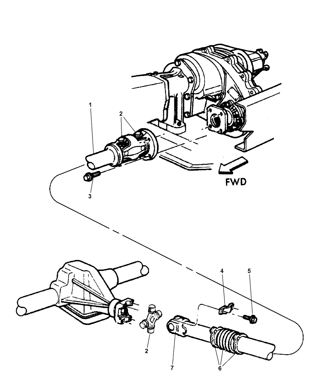 52105871AB - Genuine Mopar SHAFT-DRIVE