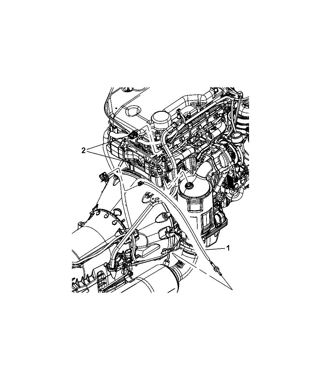 2007 Dodge Nitro Sensor - Exhaust Temperature - Mopar Parts Giant
