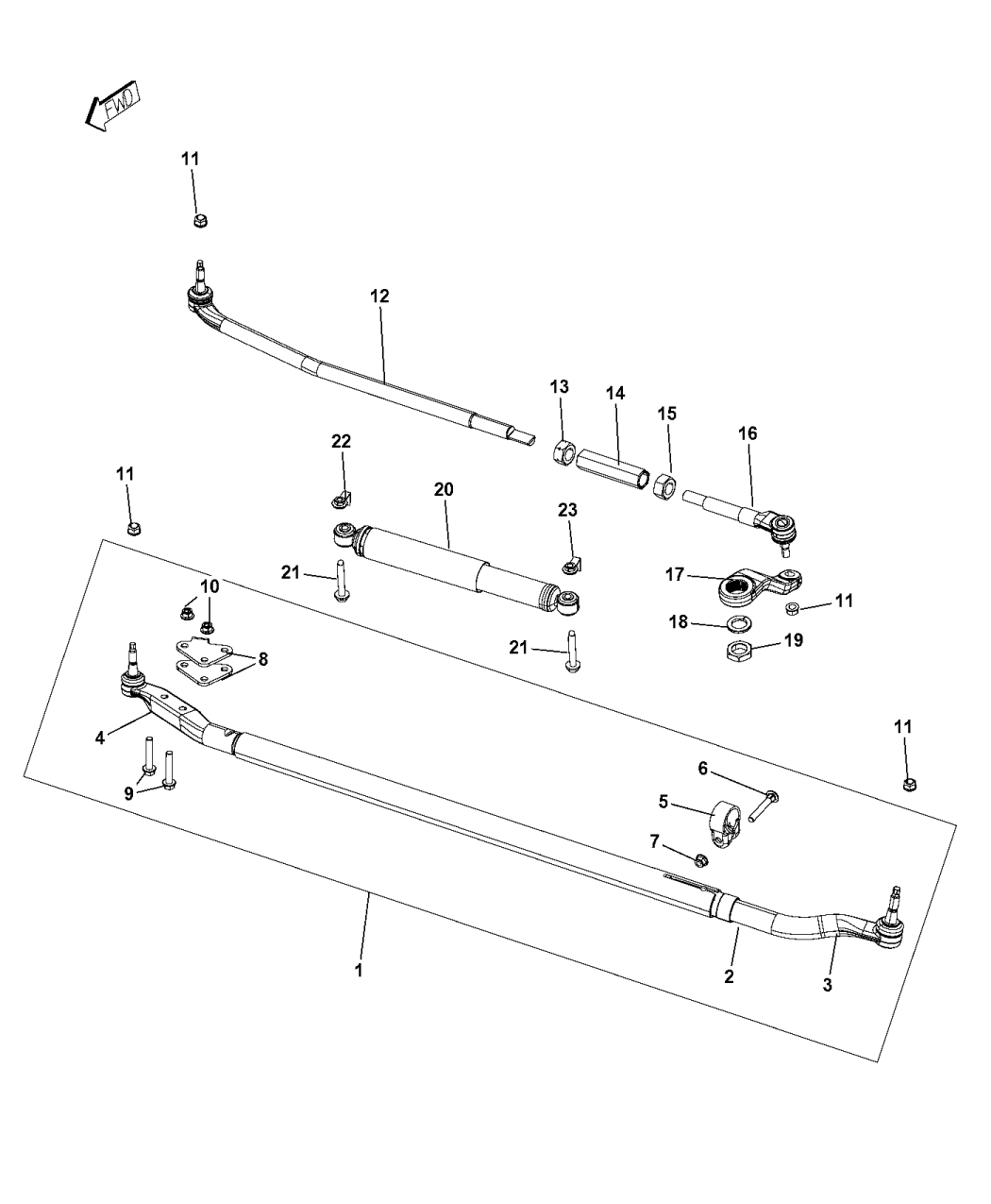 2015 Ram 3500 Pickup Steering Linkage - Mopar Parts Giant