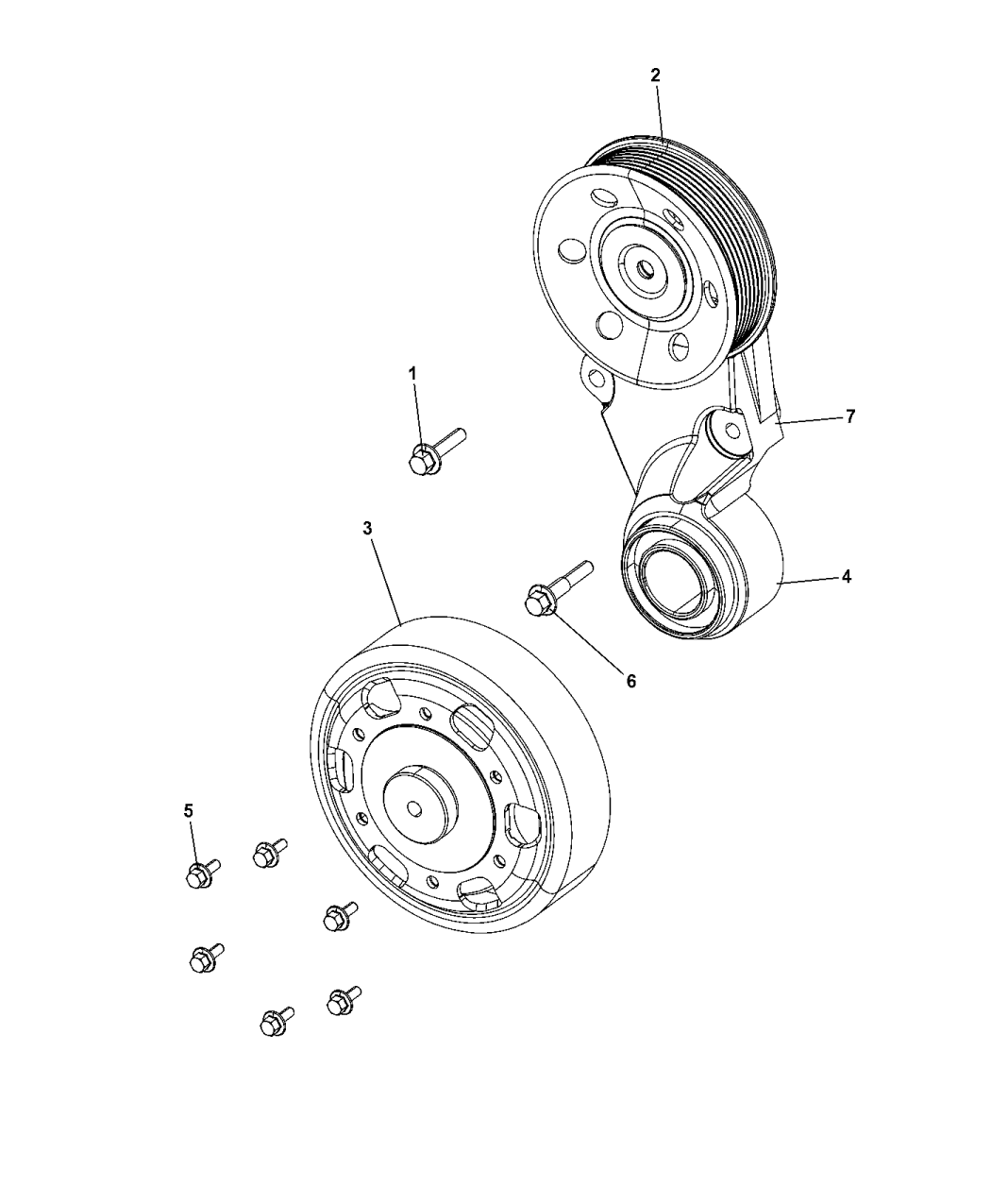 68444245AA - Genuine Mopar COVER-FAN