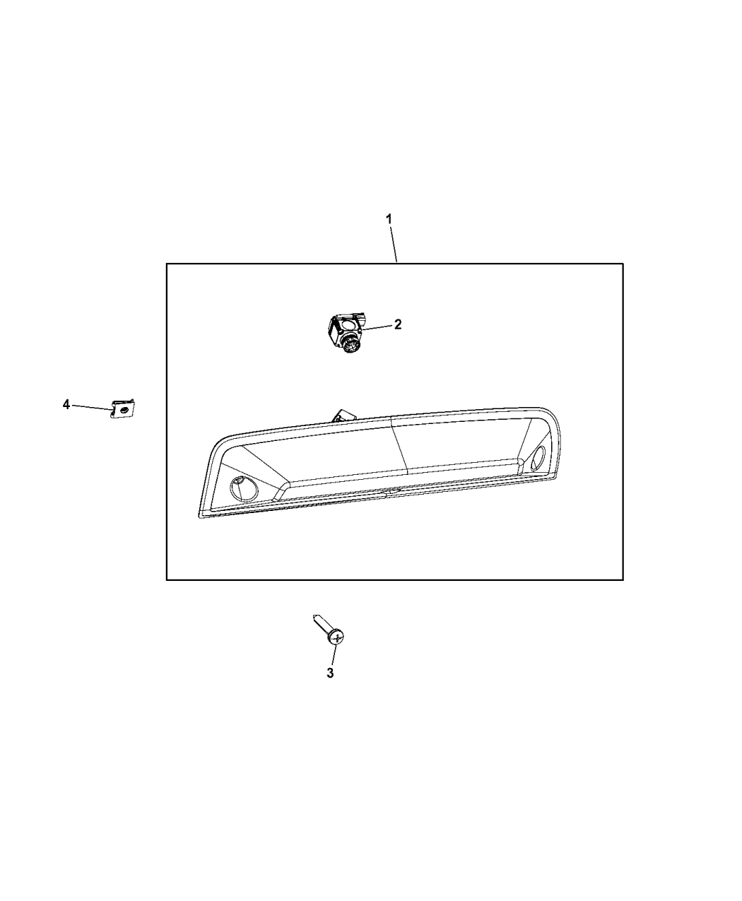 2016 Ram 2500 Rear Cargo View Camera System - Mopar Parts Giant