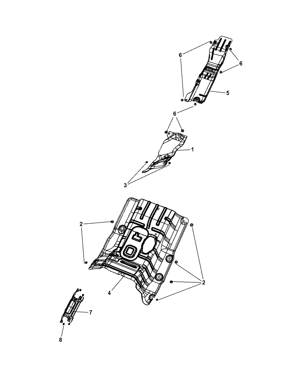 2019 Ram 4500 Exhaust Heat Shield - Mopar Parts Giant