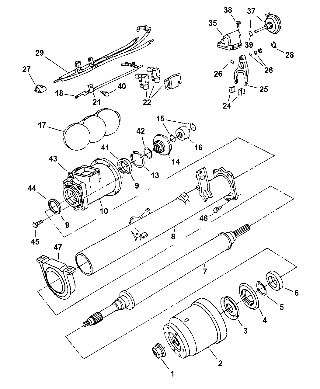 2000 Dodge Grand Caravan Torque Tube Assembly - Mopar Parts Giant