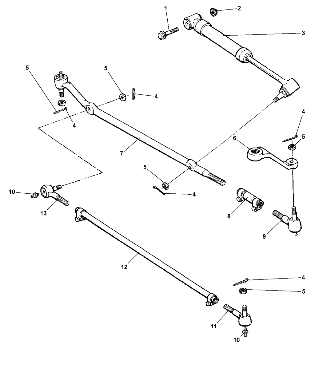 2000 Jeep Cherokee Linkage & Damper - Mopar Parts Giant