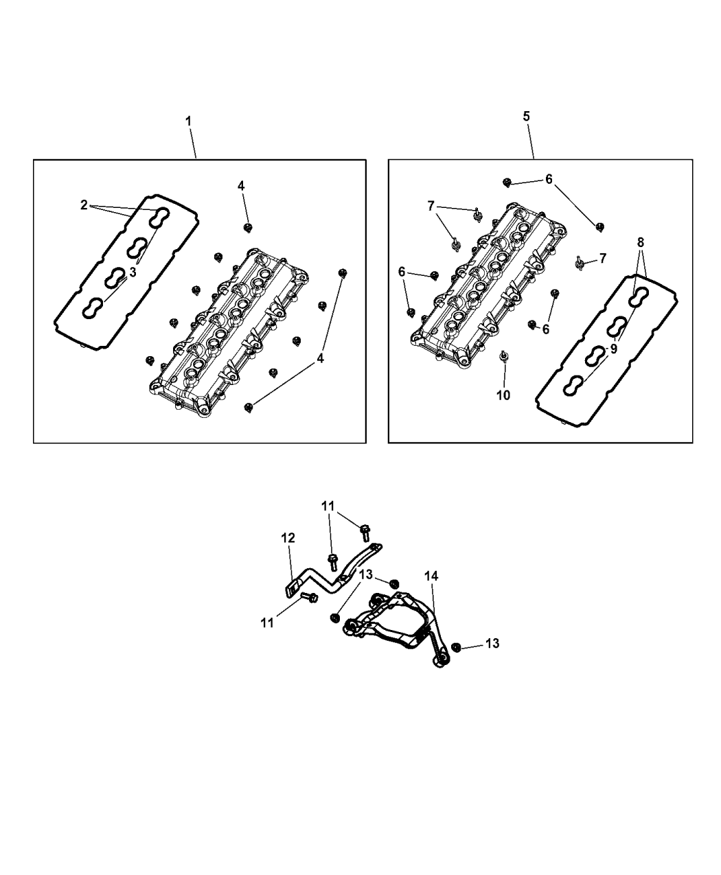 53022085AD - Genuine Mopar COVER-CYLINDER HEAD