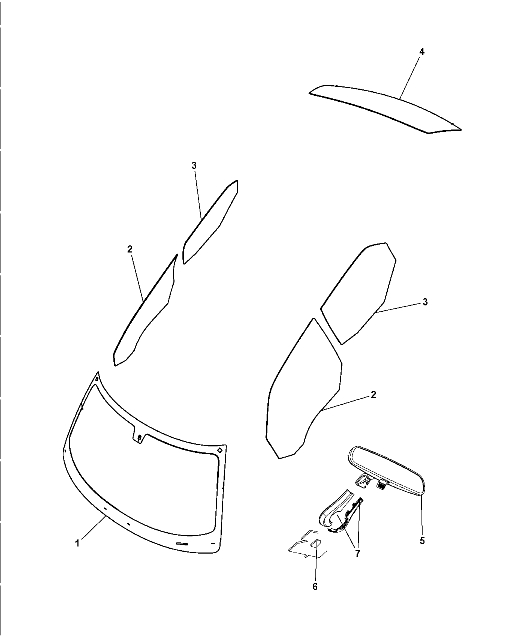 68037712AC - Genuine Mopar BACKLITE
