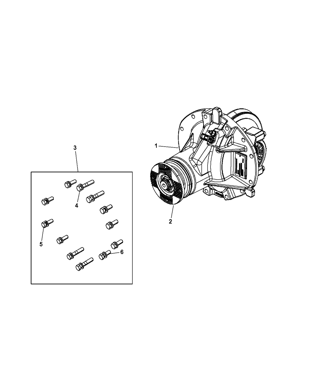 2016 Ram 5500 Rear Axle Assembly - Mopar Parts Giant