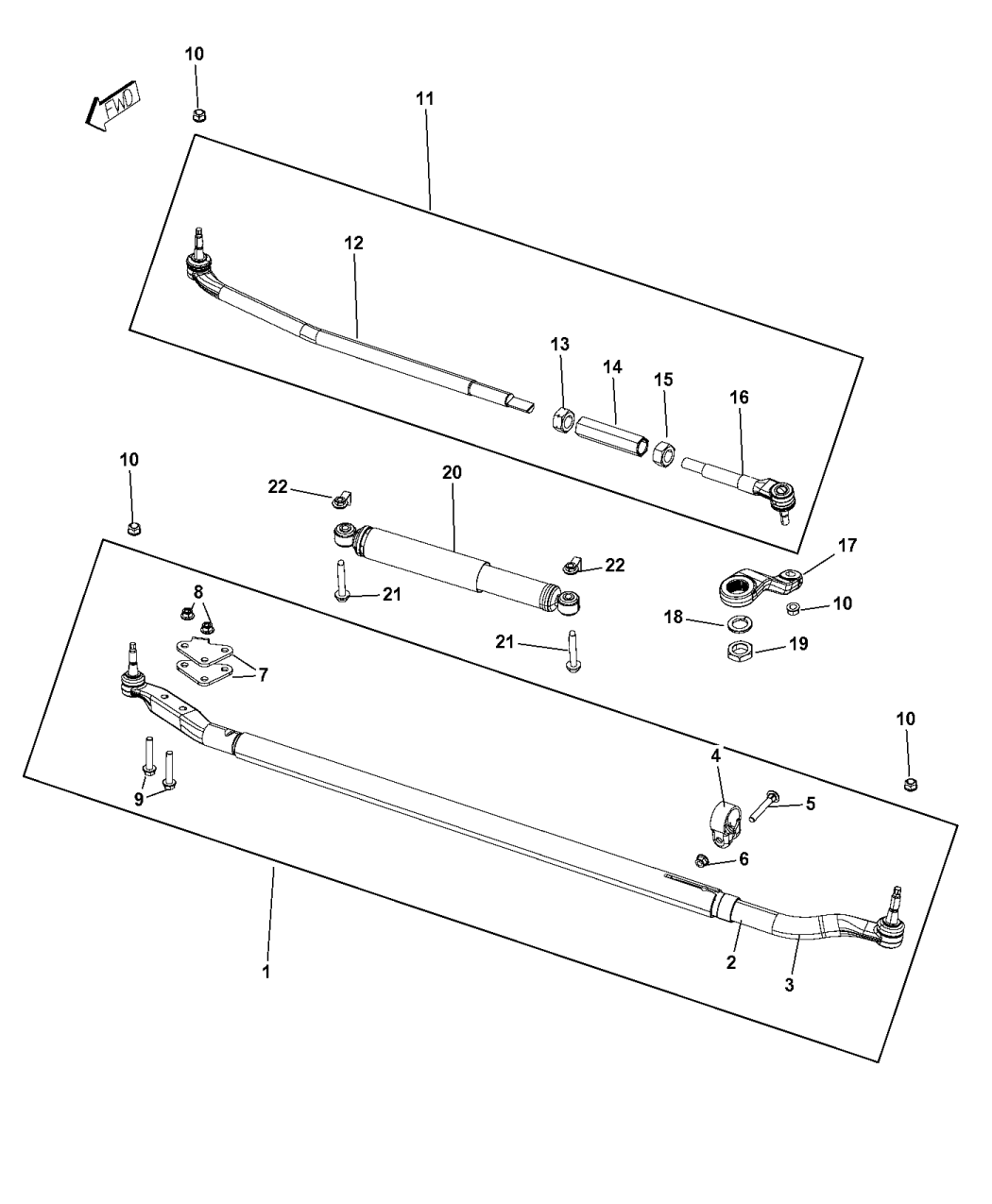 2017 Ram 2500 Steering Linkage - Mopar Parts Giant