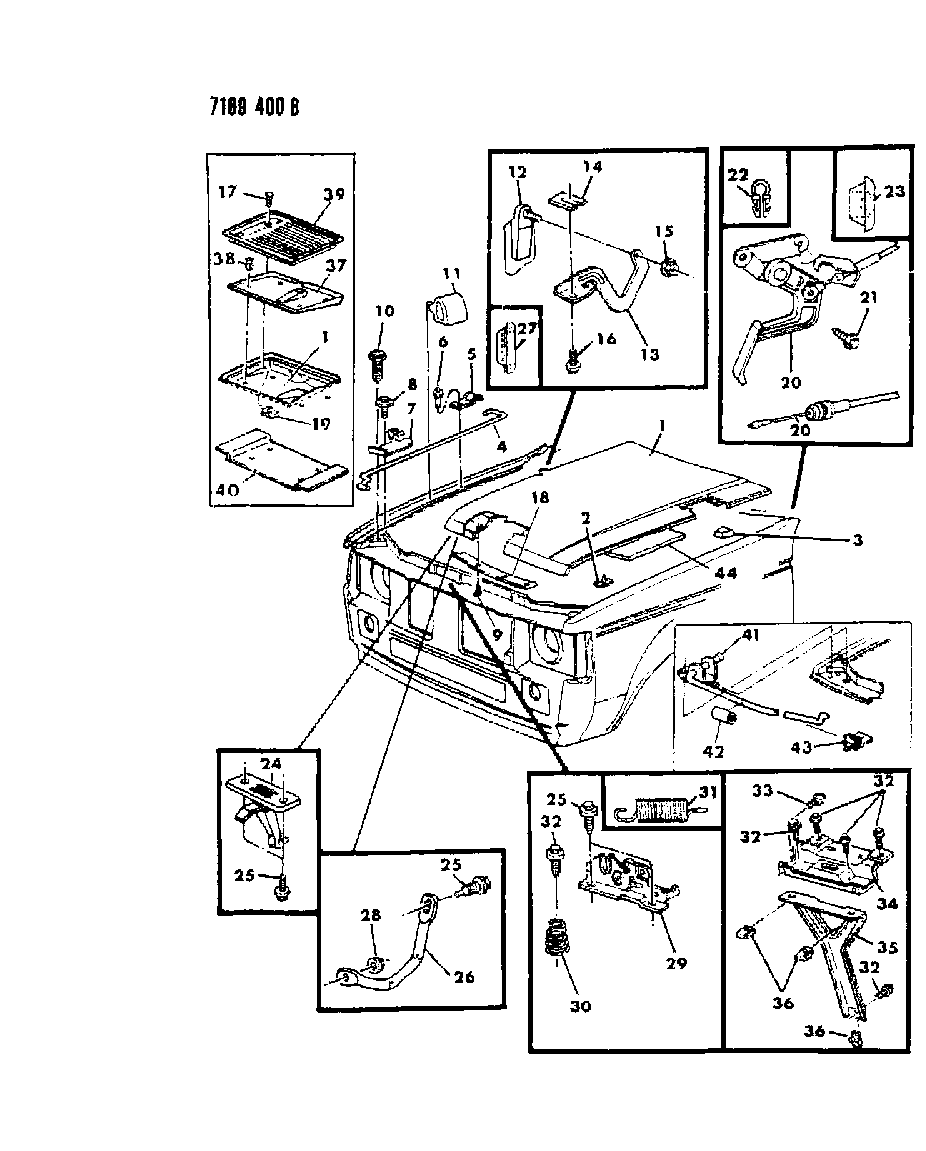 5207294 - Genuine Mopar GROMMET-HOOD LATCH RELEASE