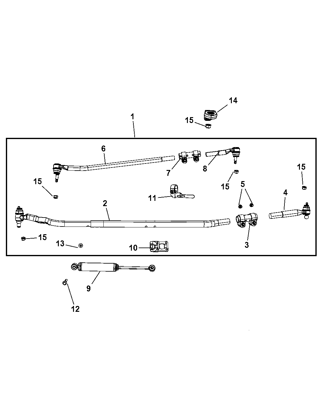 68036726AC - Genuine Mopar PACKAGE-STEERING