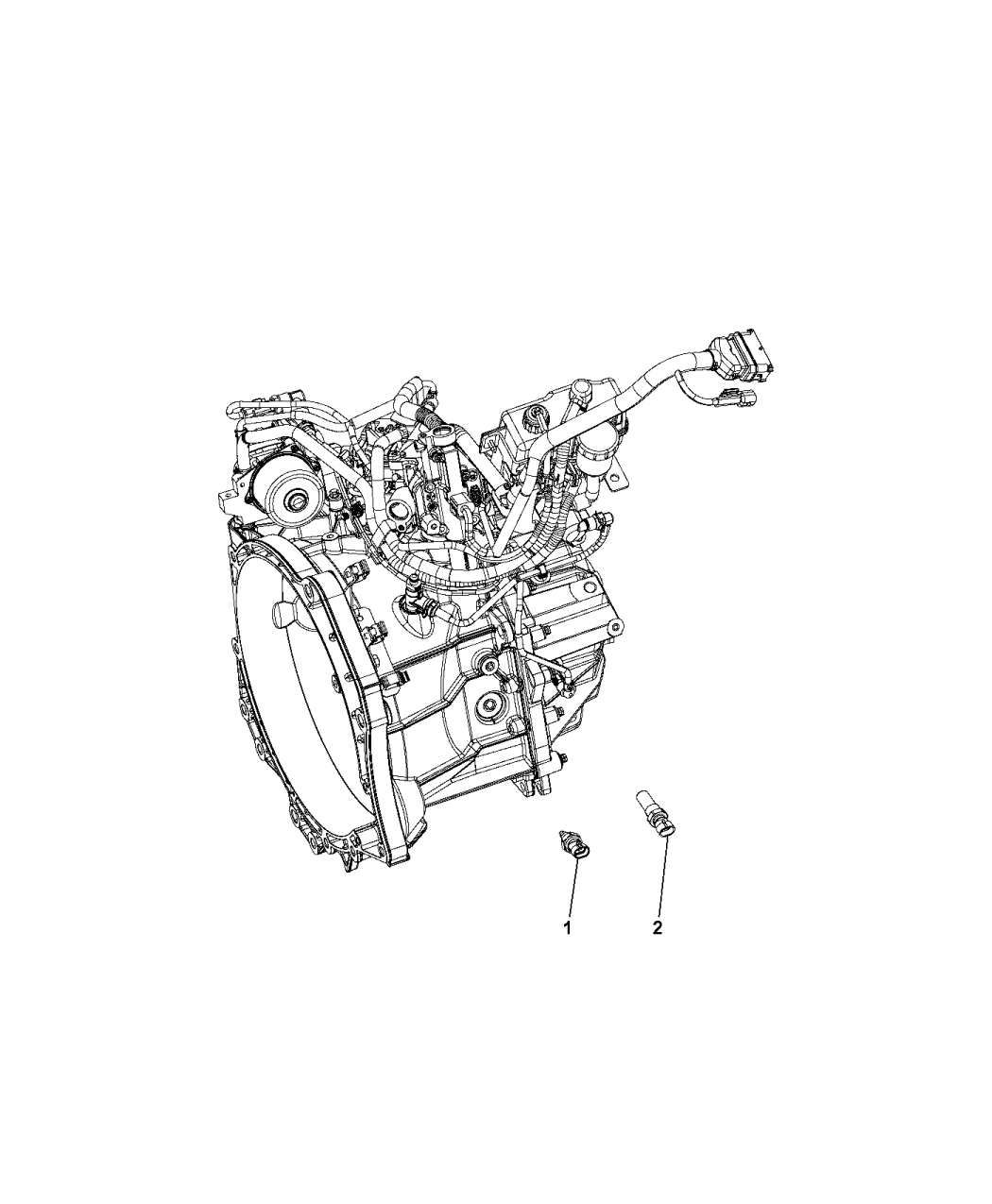 2014 Ram ProMaster 1500 Case Sensors - Mopar Parts Giant
