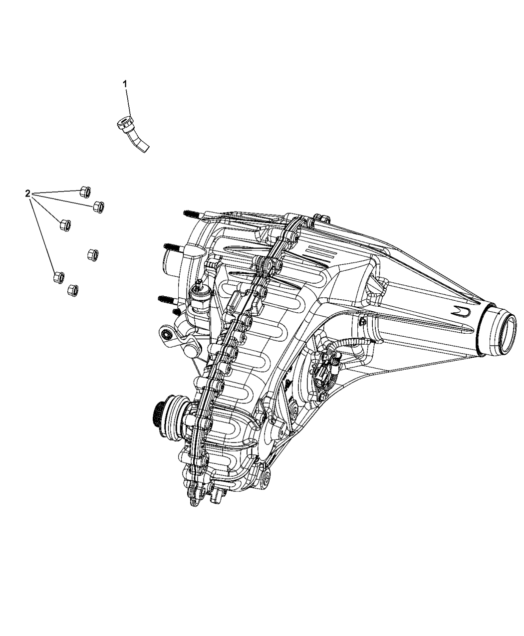 2019 Ram 4500 Transfer Case Mounting - Mopar Parts Giant
