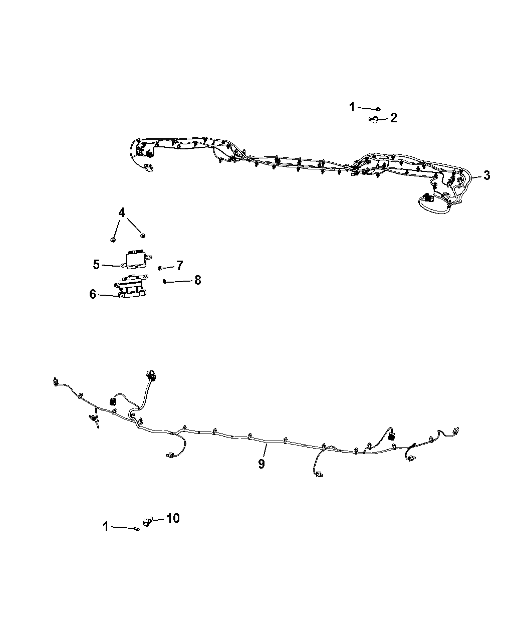 6MQ01RXFAA - Genuine Mopar SENSOR-PARK ASSIST