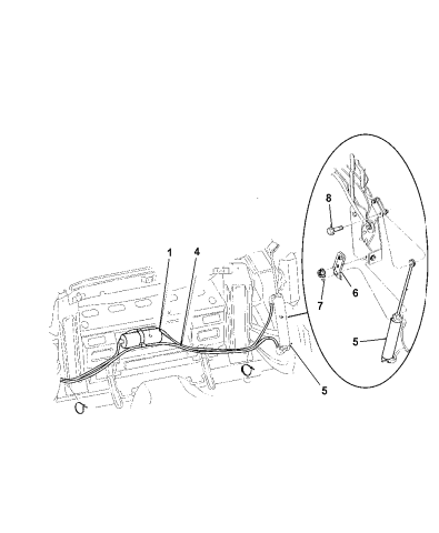 68068770AA - Genuine Mopar PUMP KIT-FOLDING TOP