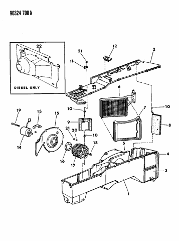 1991 Dodge Ram W250 Parts
