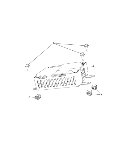 Module. Power Inverter - 2019 Ram 1500 New Style