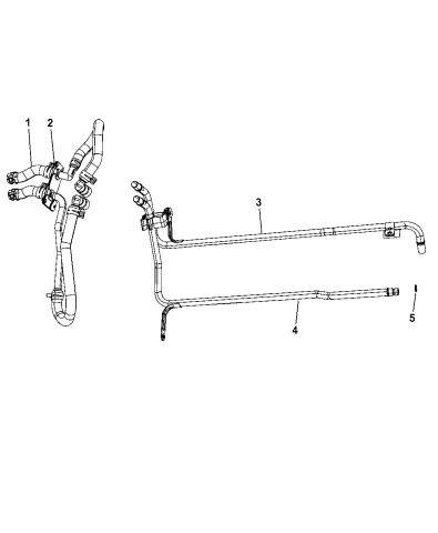 53034238AB - Genuine Mopar Tube-COOLANT Outlet