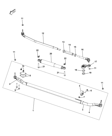 Steering Linkage - 2015 Ram 2500