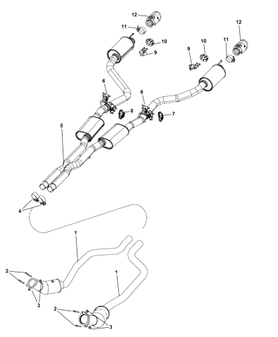 68230108AG - Genuine Mopar ACTUATOR-EXHAUST VALVE