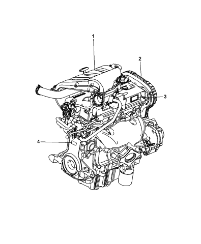 Engine Assembly & Identification & Service - 2009 Chrysler PT Cruiser