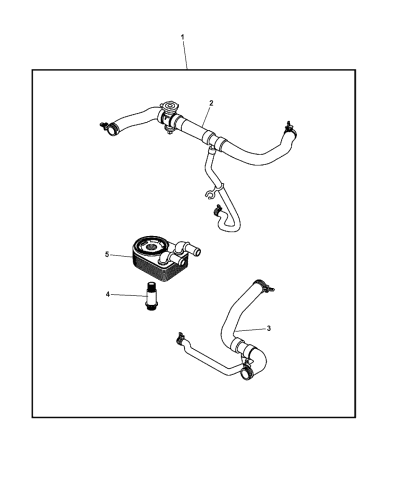 Engine Oil Cooler - 2015 Jeep Patriot