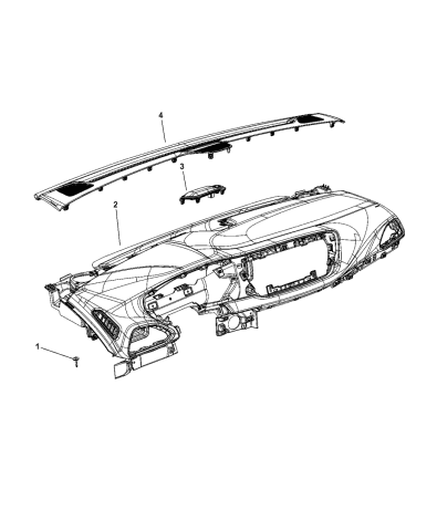 Instrument Panel & Structure - 2020 Chrysler Pacifica