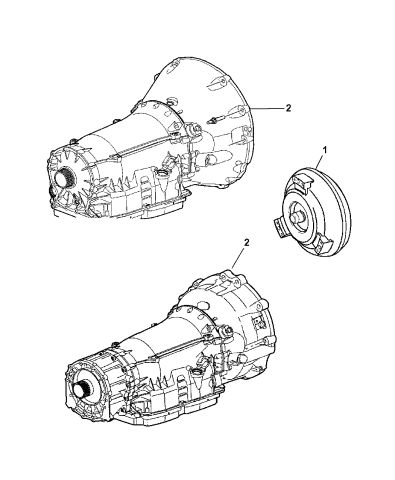 Transmission Assembly - 2005 Chrysler 300