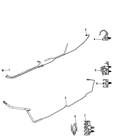 Fuel Line - 2011 Ram 3500 Pickup