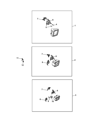 68376496AA - Genuine Mopar Bracket-Mounting