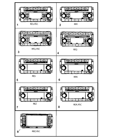 Radio - 2010 Dodge Ram 1500
