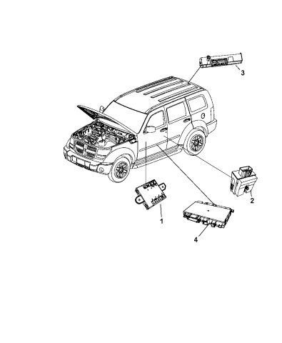 Modules - 2010 Jeep Liberty
